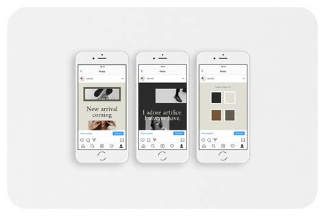LIVIA Instagram Feed On Behance