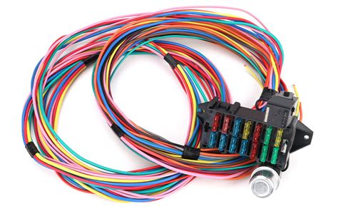 14 Circuit Wiring Harness Universal For Street Muscle Car