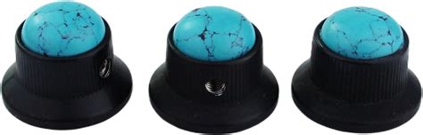 Guyker Top Hat Guitar Bass Potentiometer Control Knobs With