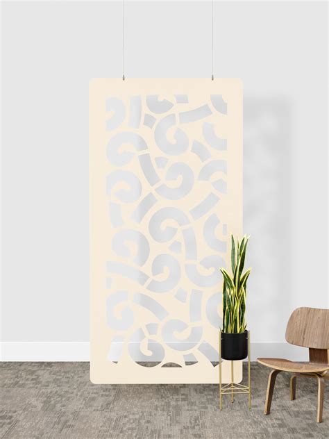 Ivory Curve Partition Felt Right