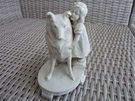 Stara Figurka Dziewczynka Z Psem Sygn 13016887544 Oficjalne