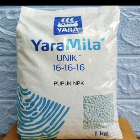 Jual PUPUK NPK YARAMILA UNIK SEIMBANG KG ORIGINAL Indonesia Shopee Indonesia