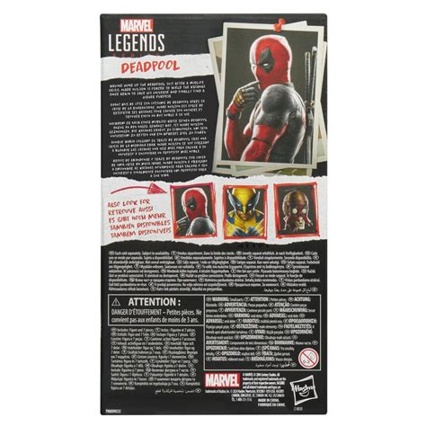 Marvel Legends Series Deadpool Deadpool And Wolverine Collectible 6 Inch