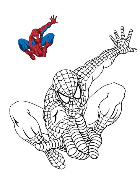 170 Desenhos Do Homem Aranha Para Colorir🔰 Descubra A Emoção Do
