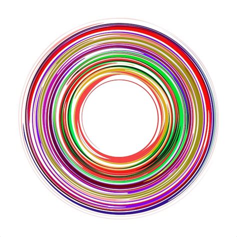 Premium Vector Colored Circle