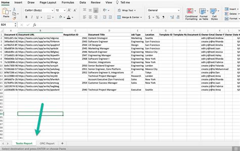 Using Oracle Recruiting Reqid In Textio Document Activity Report Textio Support Center