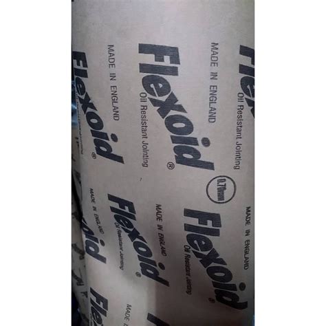 Flexoid ปะเก็นกระดาษ ปะเก็นหนัง Flexoid 0 4mm 0 7mm และ 1 4mm ขนาด กว้าง 1เมตรx ยาว 1ฟุต