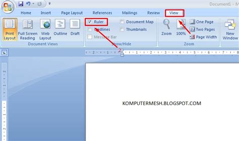 Cara Menampilkan Ruler Di Word Ini Yuk Teknologi Terbaru