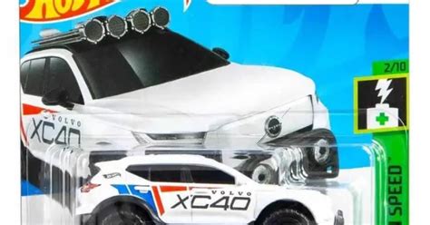 Hot Wheels Volvo Xc40 Recharge Hw Green Speed14 2024