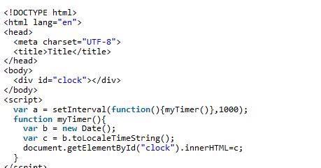 Pure JavaScript Implements Real Time Feedback System Time Code JS