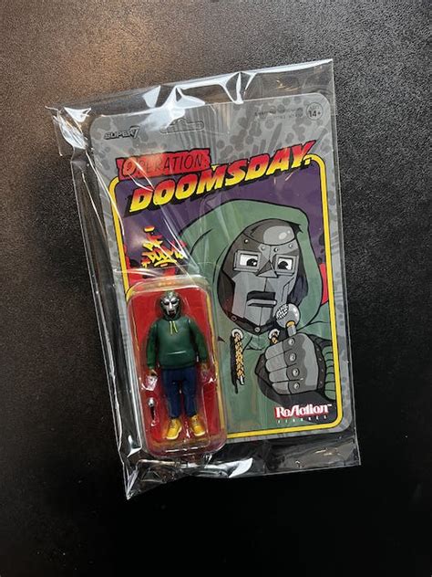 Mf Doom Mf Doom X Super7 Operation Doomsday Reaction Figure Grailed