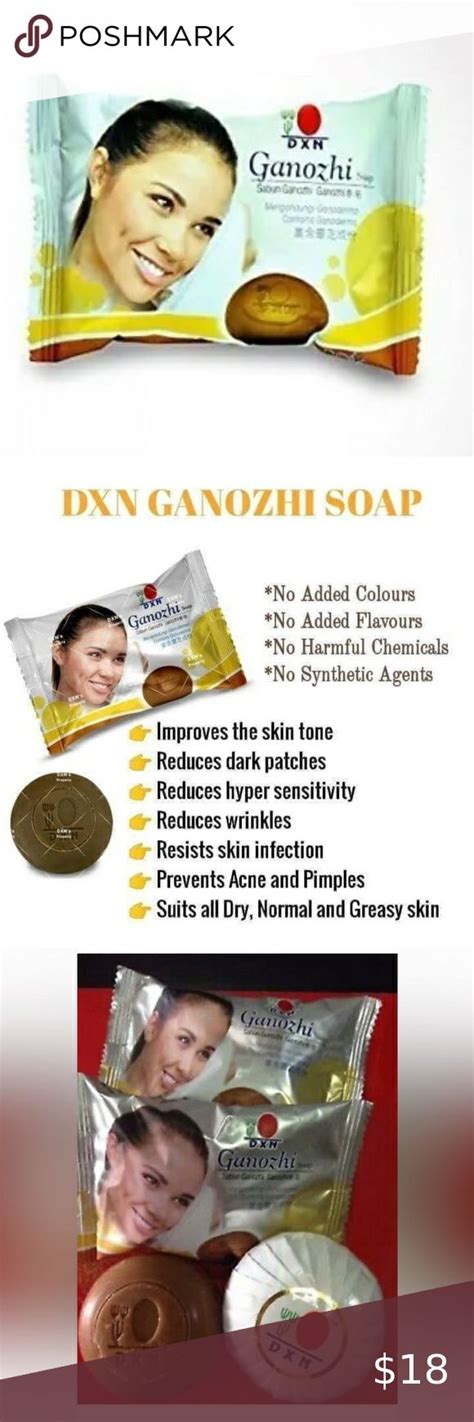2 X Dxn Ganozhi Soap With Ganoderma 80g In 2022 Prevent Acne Acne