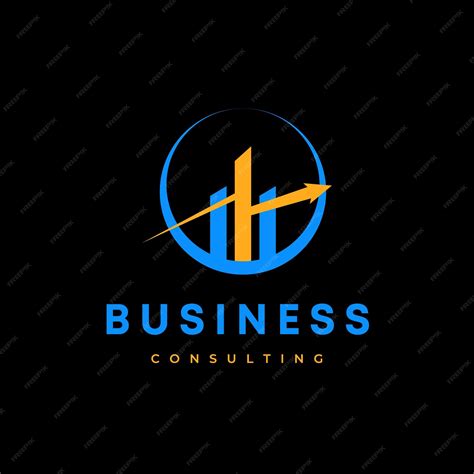 Premium Vector Free Vector Blue And Yellow Modern Circle With Chart