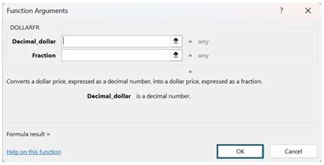 DOLLARFR Excel Function Syntax Examples How To Use