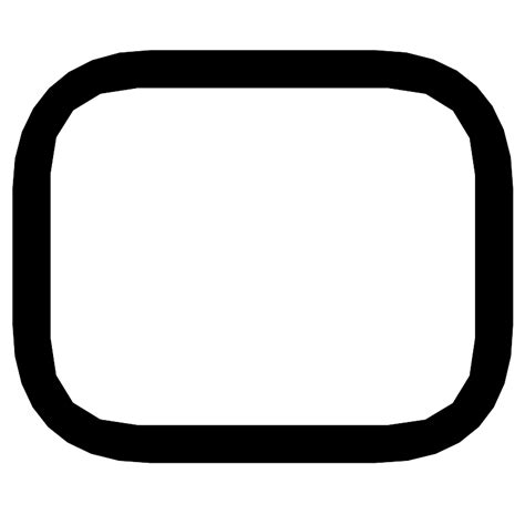 Roundedrectangle Outline Vector Svg Icon Svg Repo