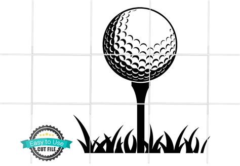 Golf Svg Golf Ball Svg Golf Dxf Golf Clipart Golf Svg Etsy Uk