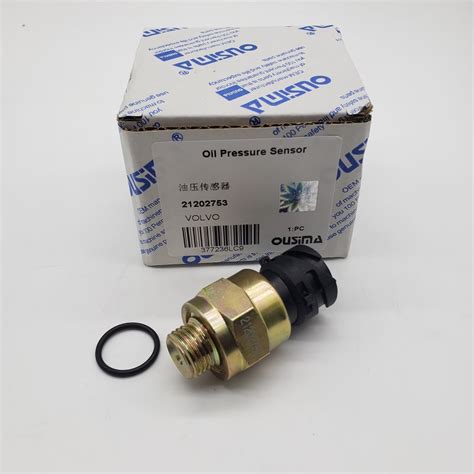 Excavator Oil Pressure Sensor Switch 21202753 For