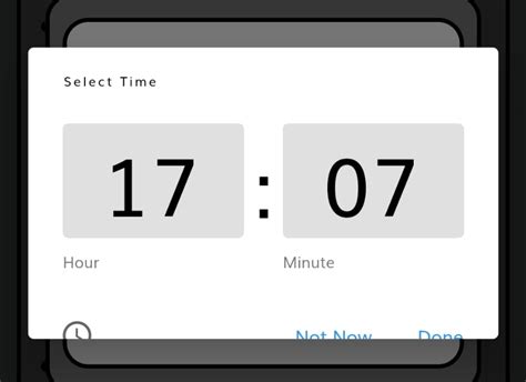 Timepicker Flutter Showtimepicker Height Stack Overflow