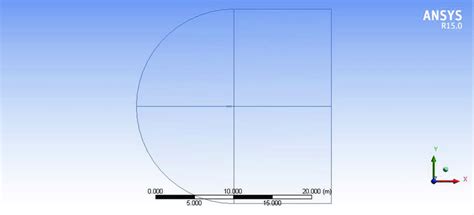 C Domain After The Airfoil And The C Domain Have Been Modelled The