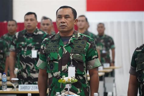 Pangdam Im Membuka Rapat Pimpinan Kodam Iskandar Muda