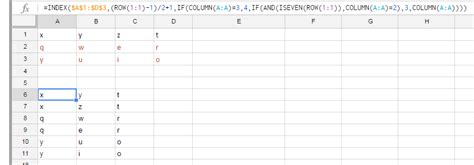 Excel How Do I Convert Rows To Columns And Repeat The Adjacent Cells