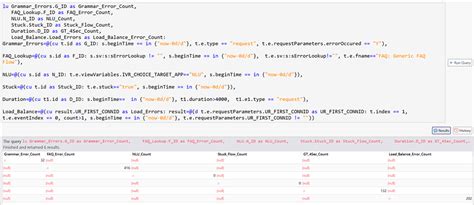 How To Format Tql Results To Omit Null Entries Analytics And Teneo