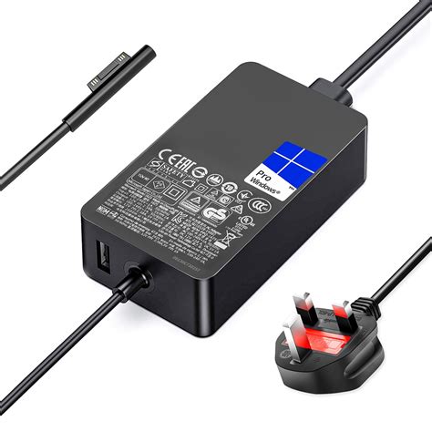Original Microsoft Surface Pro Charger W V A Power Supply Adapter Compatible With