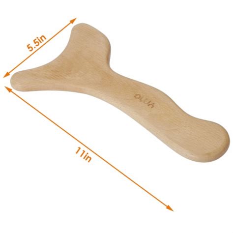 Wood Therapy Massage Tool Lymphatic Drainage Paddle Wooden Scraping