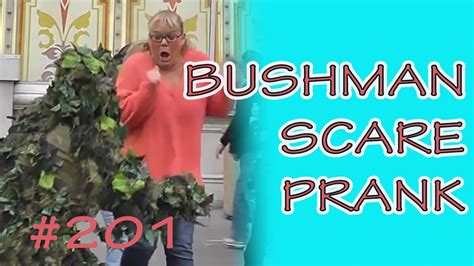 BUSHMAN SCARE PRANK 201 Everyone Loves Bush Ryan Lewis Pranks