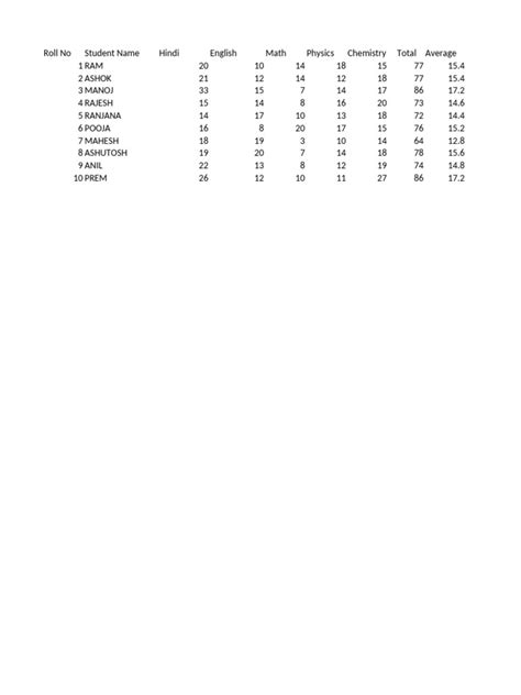 Physics Excel Pdf