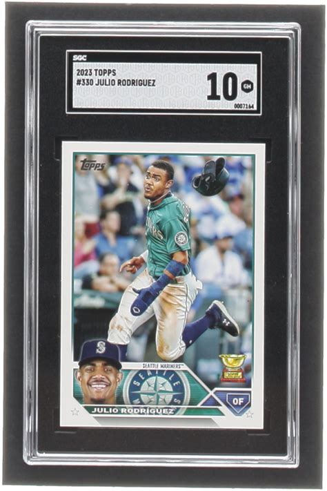 Julio Rodriguez 2023 Topps 330 Sgc 10 Pristine Auction