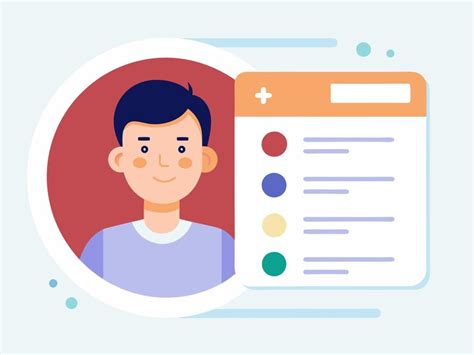 User Profile Interface Elements Illustration For Ui Premium Ai