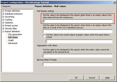 Kb14644 How To Hide The Null Values In A Report Service Document When