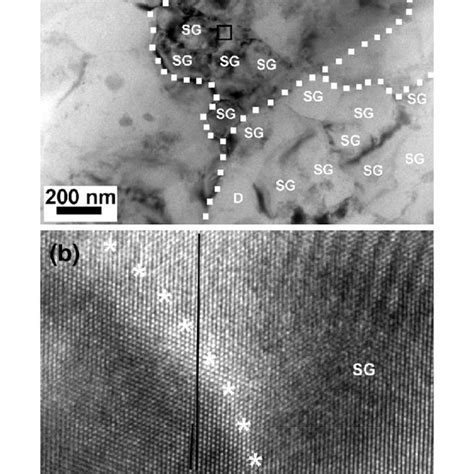 Higher Magnification Micrograph Of Grains With Microstructural Features