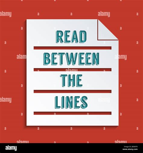 Concept Reading Between Lines Abstract Hi Res Stock Photography And Images Alamy