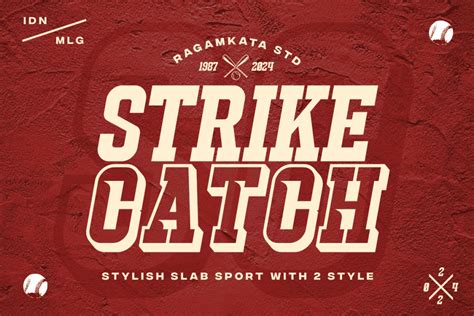 Strike Catch DEMO Font 1001 Fonts
