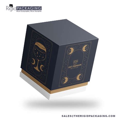 Custom Rigid Small Cube Packaging Wholesale Rigid Small Cube