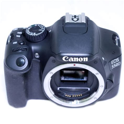Used Canon Eos 550d Digital Slr Camera Body Only Sn 0832343023