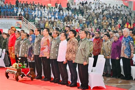 Presiden Jokowi Hadiri Puncak Peringatan Hari Pers Nasional 2023