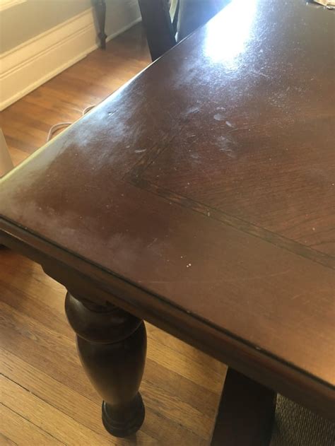 Sticky Table Surface Rfurniturerestoration