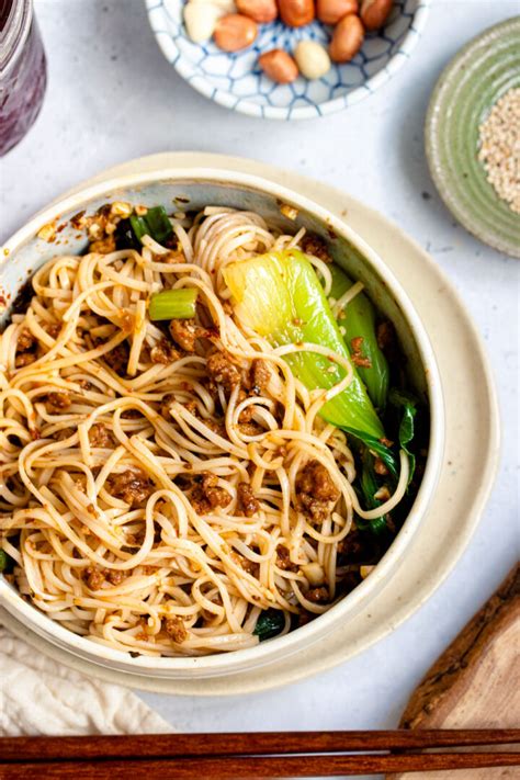 Authentic Sichuan Dan Dan Noodles The Floured Camera