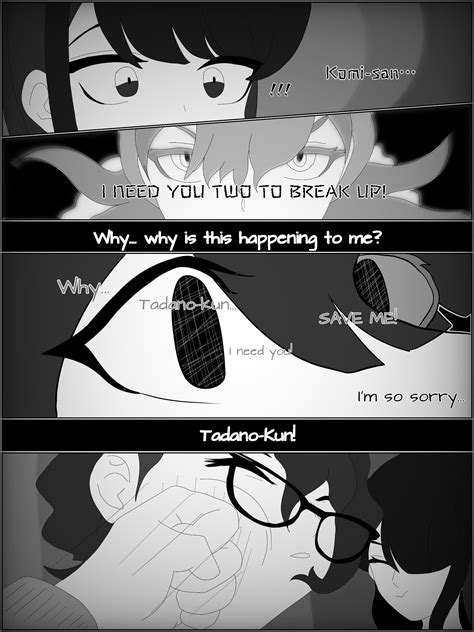 Komi Hugging Tadano From Behind Credit Artist Enaxart Rkomisan