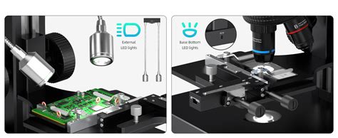 Andonstar Ad266s 20x 5000x Hdmi Digital Microscope 5 Lens