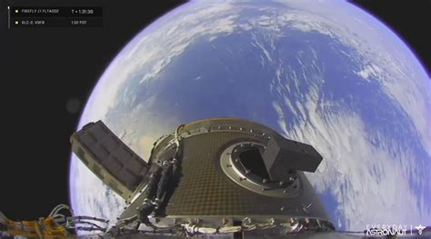 Firefly Aerospace Reaches Orbit For The First Time Earth Orbit Aerospace Space Systems