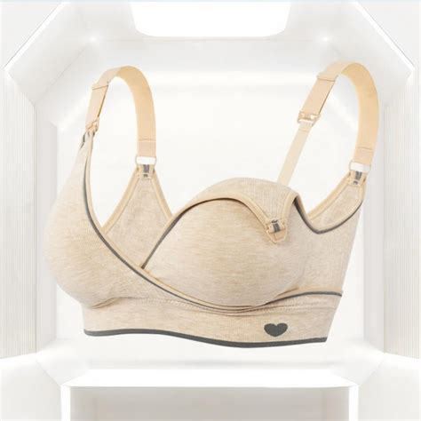 Nursing Bra Wireless Deep V Neck Maternity Nursing Bra Bralette