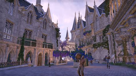 The Streets Of Alinor Are Beautiful Relderscrollsonline