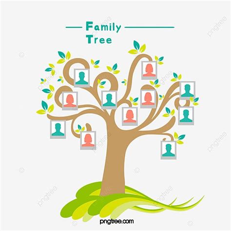 شجرة العائلة معلقة بالصور صور Clipart شجرة الأنساب تعليق الصورة Png
