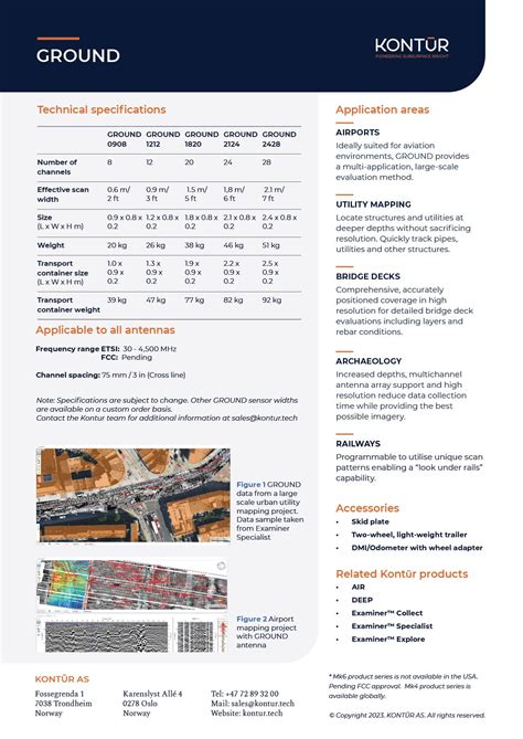 Ground Ground Penetrating Radar Gpr Sensor Hylec Controls