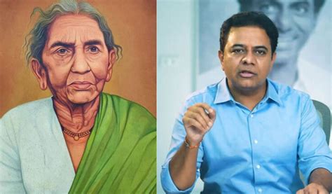 Ktr Pays Tribute To Telangana Icon Chityala Ailamma Telangana Today