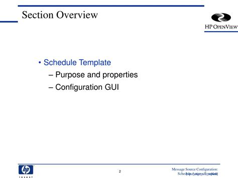 Ppt Message Source Configuration Scheduled Actions Template